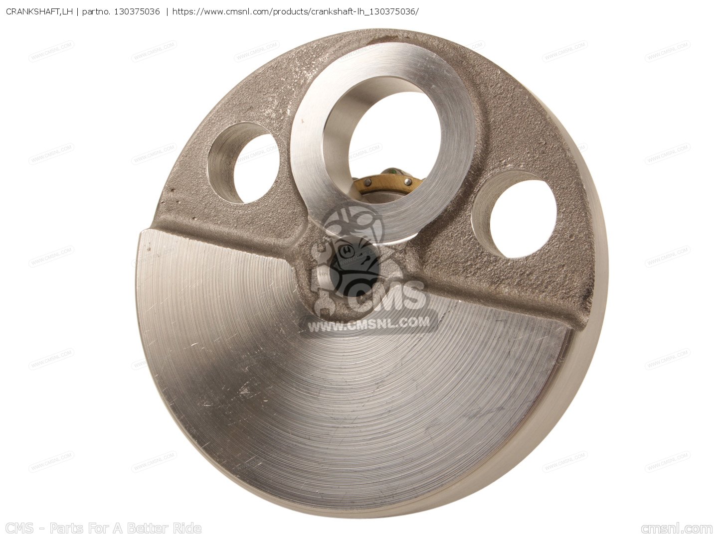 130375036: CRANKSHAFT,LH Kawasaki - buy the 13037-5036 at CMSNL