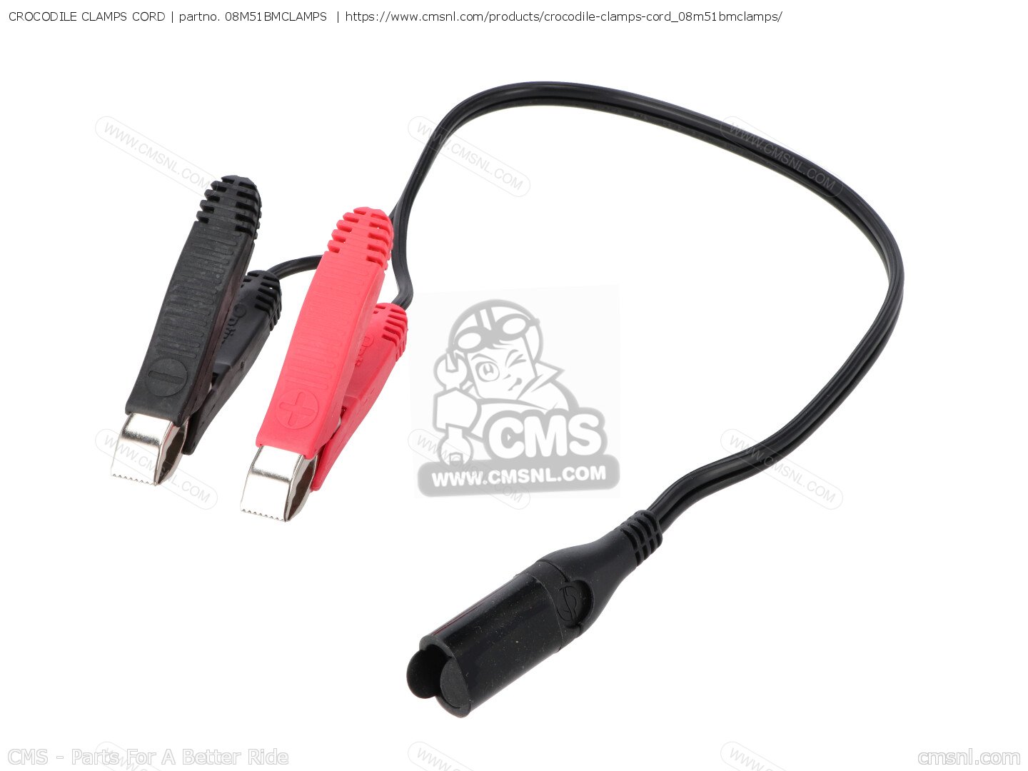 08M51BMCLAMPS: CROCODILE CLAMPS CORD Honda - buy the 08M51-BMC-LAMPS at ...