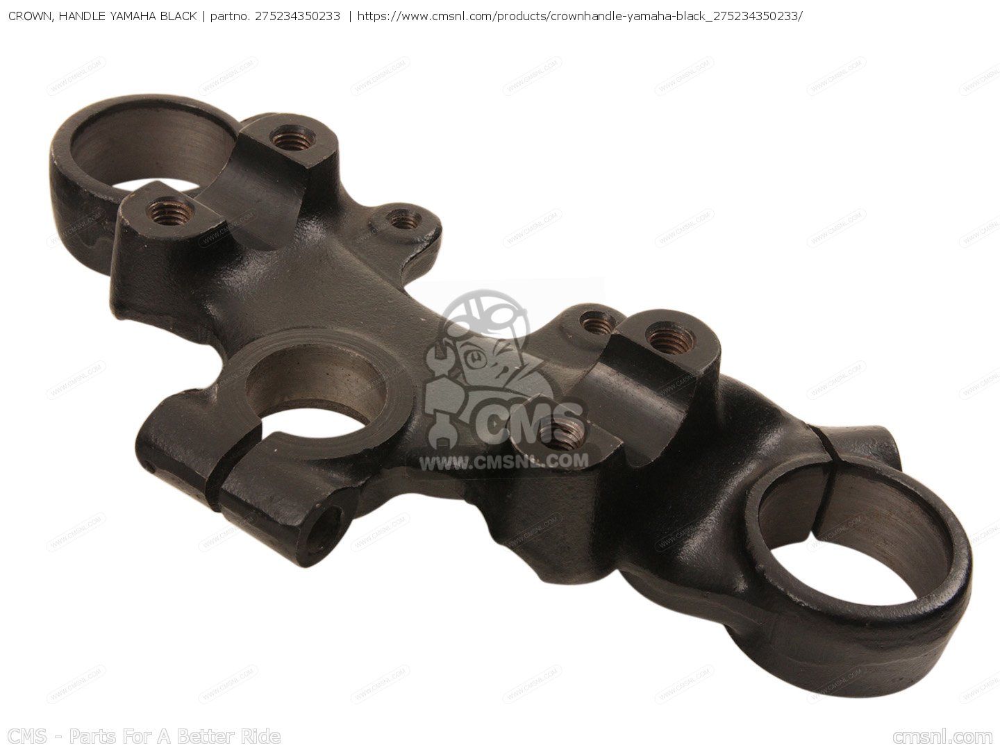 275234350233: CROWN, HANDLE YAMAHA BLACK Yamaha - buy the 275-23435-02 ...