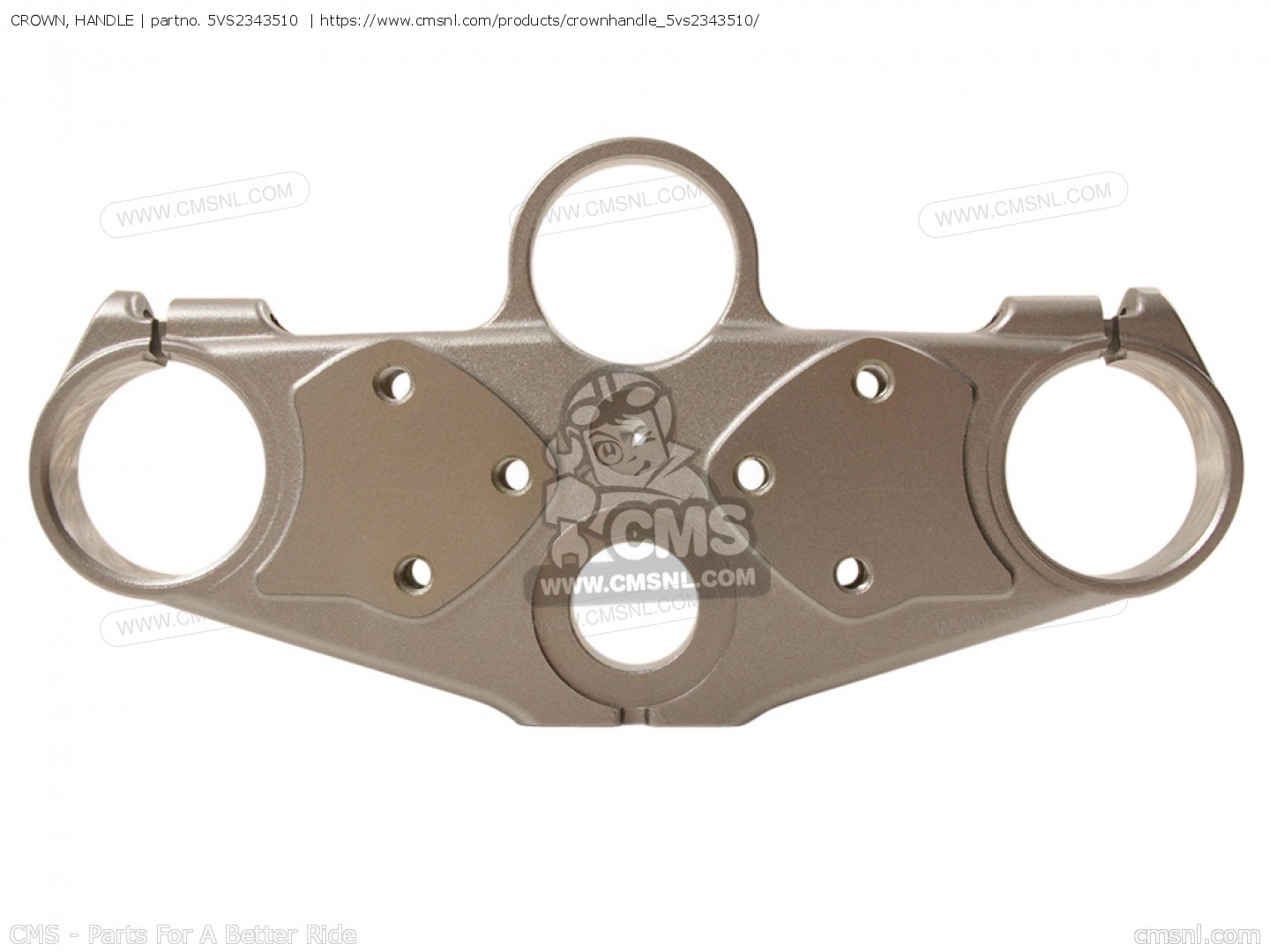 5VS2343510: CROWN, HANDLE Yamaha - buy the 5VS-23435-10-00 at CMSNL