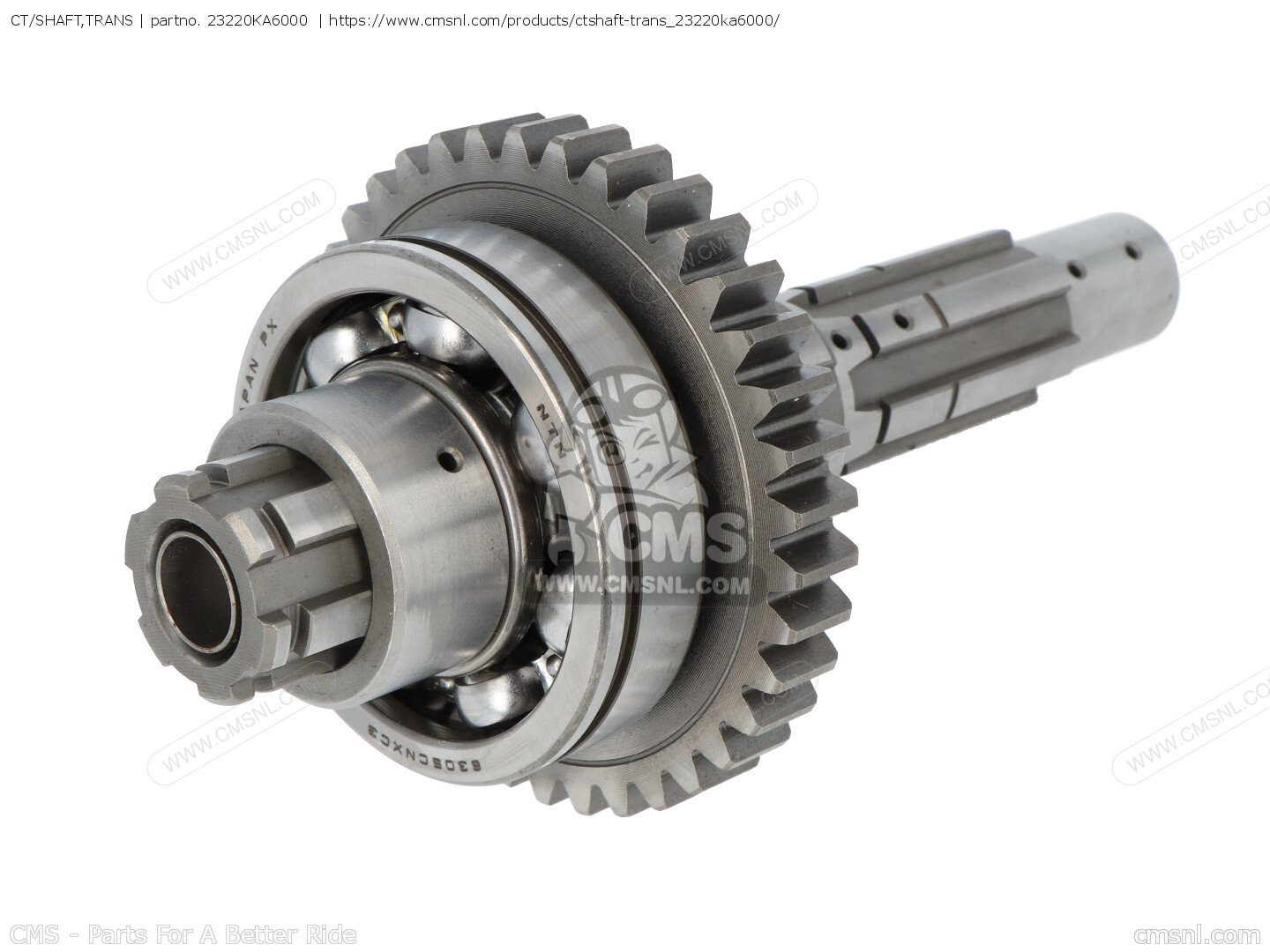 23220KA6000: CT/SHAFT,TRANS Honda - buy the 23220-KA6-000 at CMSNL