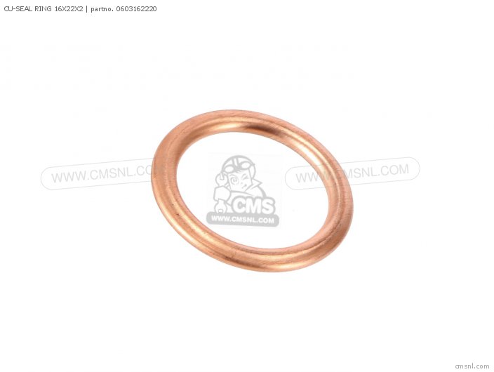 CU-SEAL RING 16X22X2 for 450 RALLYE FACTORY REPL. Europe 2005 - order ...