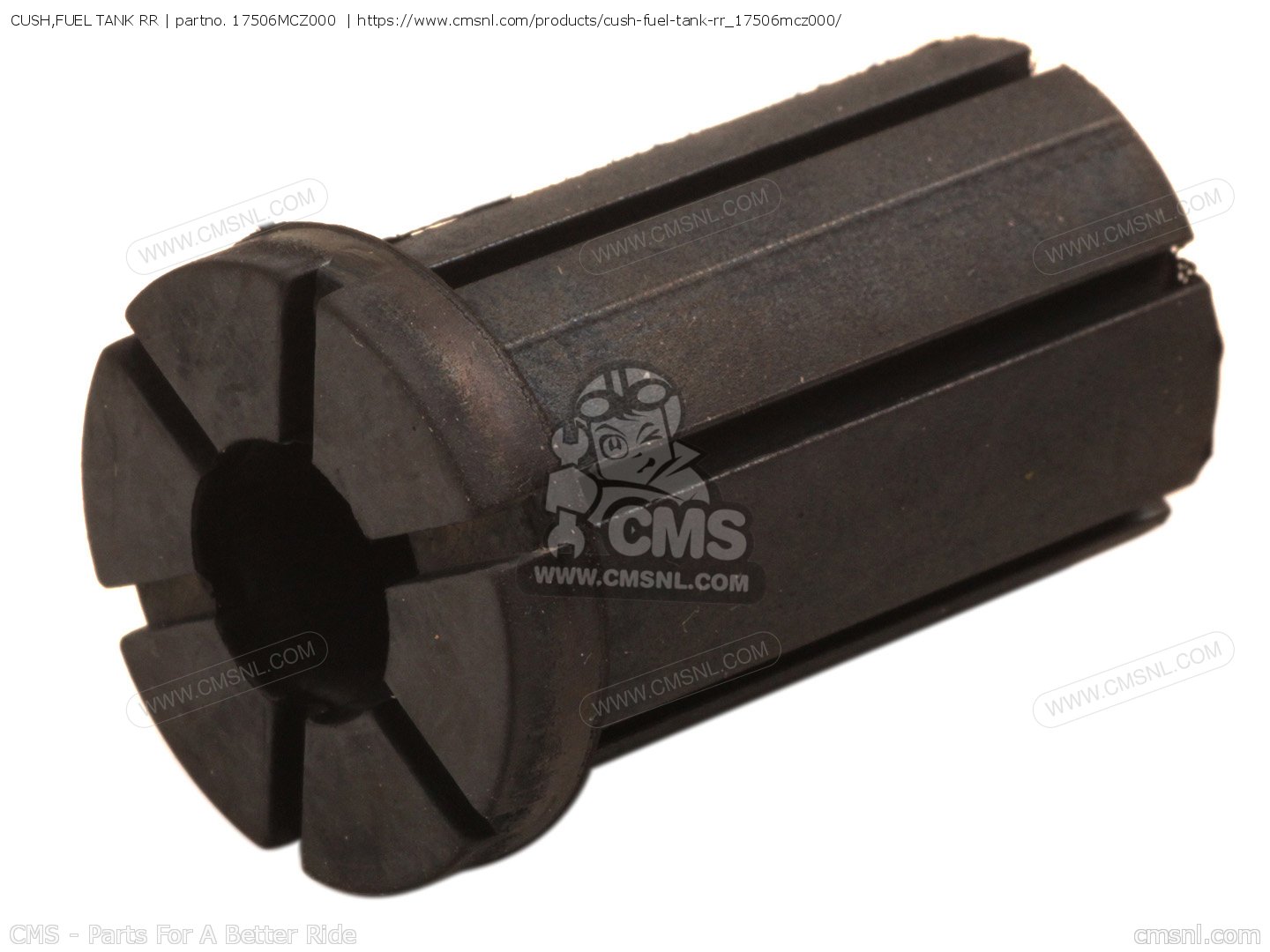 17506MCZ000: CUSH,FUEL TANK RR Honda - buy the 17506-MCZ-000 at CMSNL