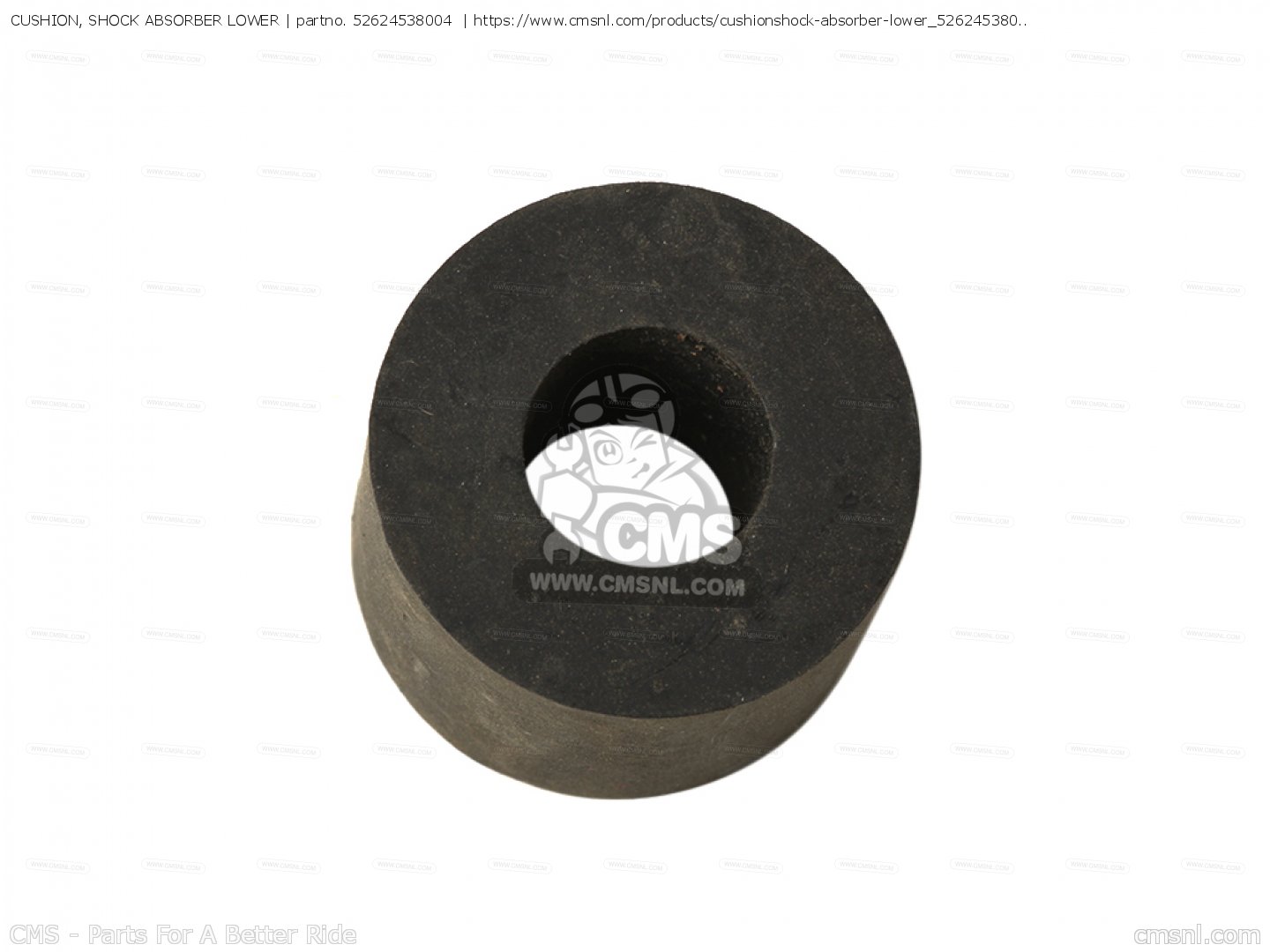 CUSHION, SHOCK ABSORBER LOWER for A360 AUTOMATIC - order at CMSNL