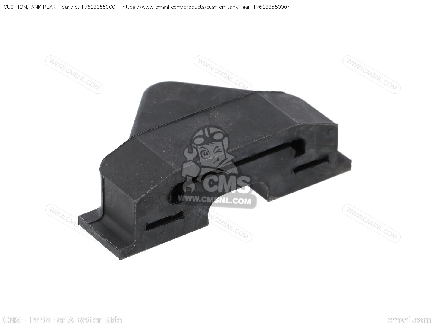 17613355000: CUSHION,TANK REAR Honda - buy the 17613-355-000 at CMSNL