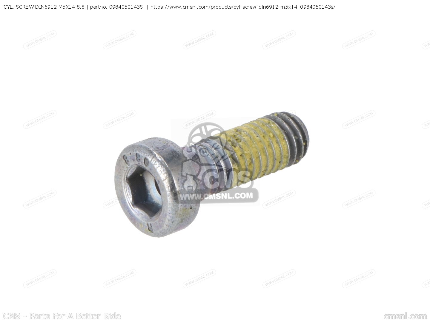 CYL. SCREW DIN6912 M5X14 8.8 for KTM - order at CMSNL