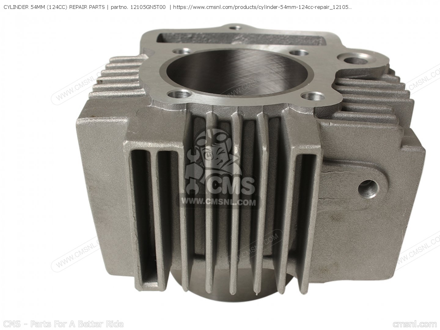 12105GN5T00: Cylinder 54mm (124cc) Repair Parts Takegawa - buy the 12105-GN5-T00 at CMSNL