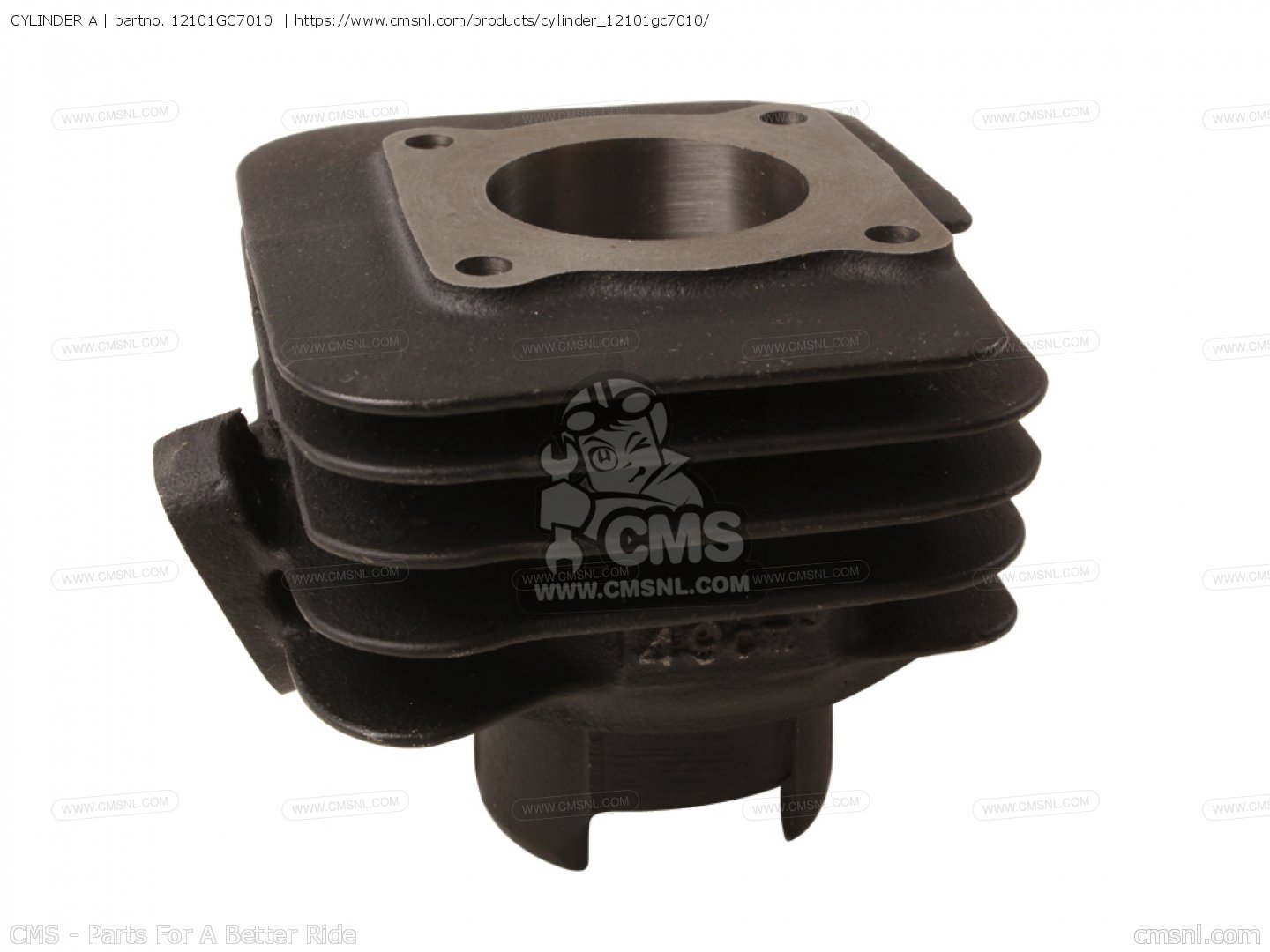 12101GC7010: CYLINDER A Honda - buy the 12101-GC7-010 at CMSNL
