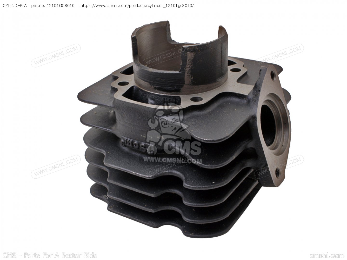 12101GC8010: CYLINDER A Honda - buy the 12101-GC8-010 at CMSNL