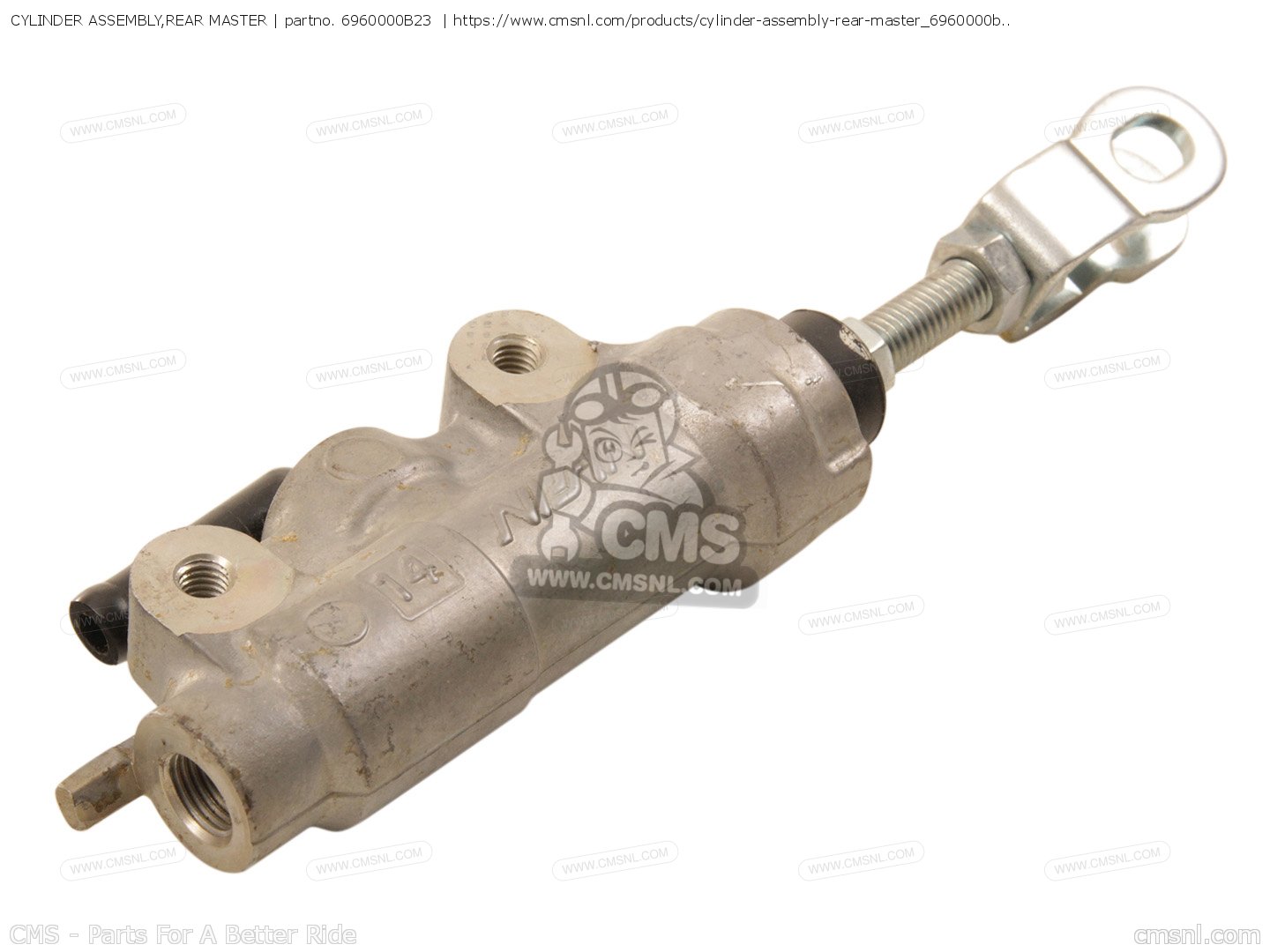6960000B23: CYLINDER ASSEMBLY,REAR MASTER Suzuki - buy the 69600-00B23 ...