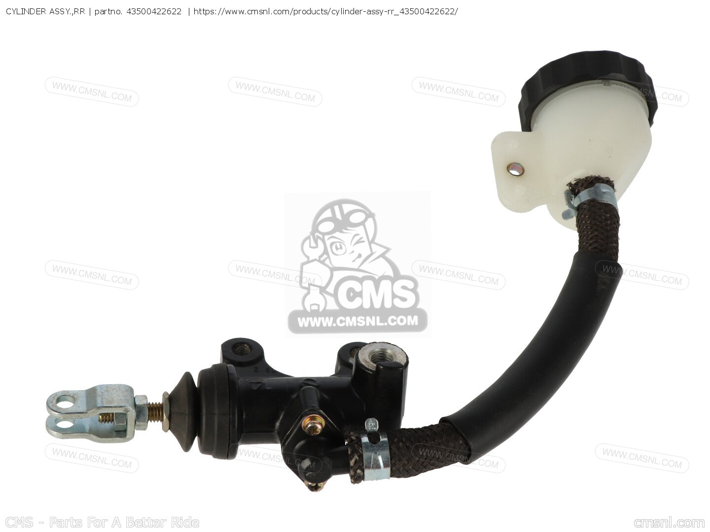 43500422622: Cylinder Assy.,rr Honda - buy the 43500-422-622 at CMSNL
