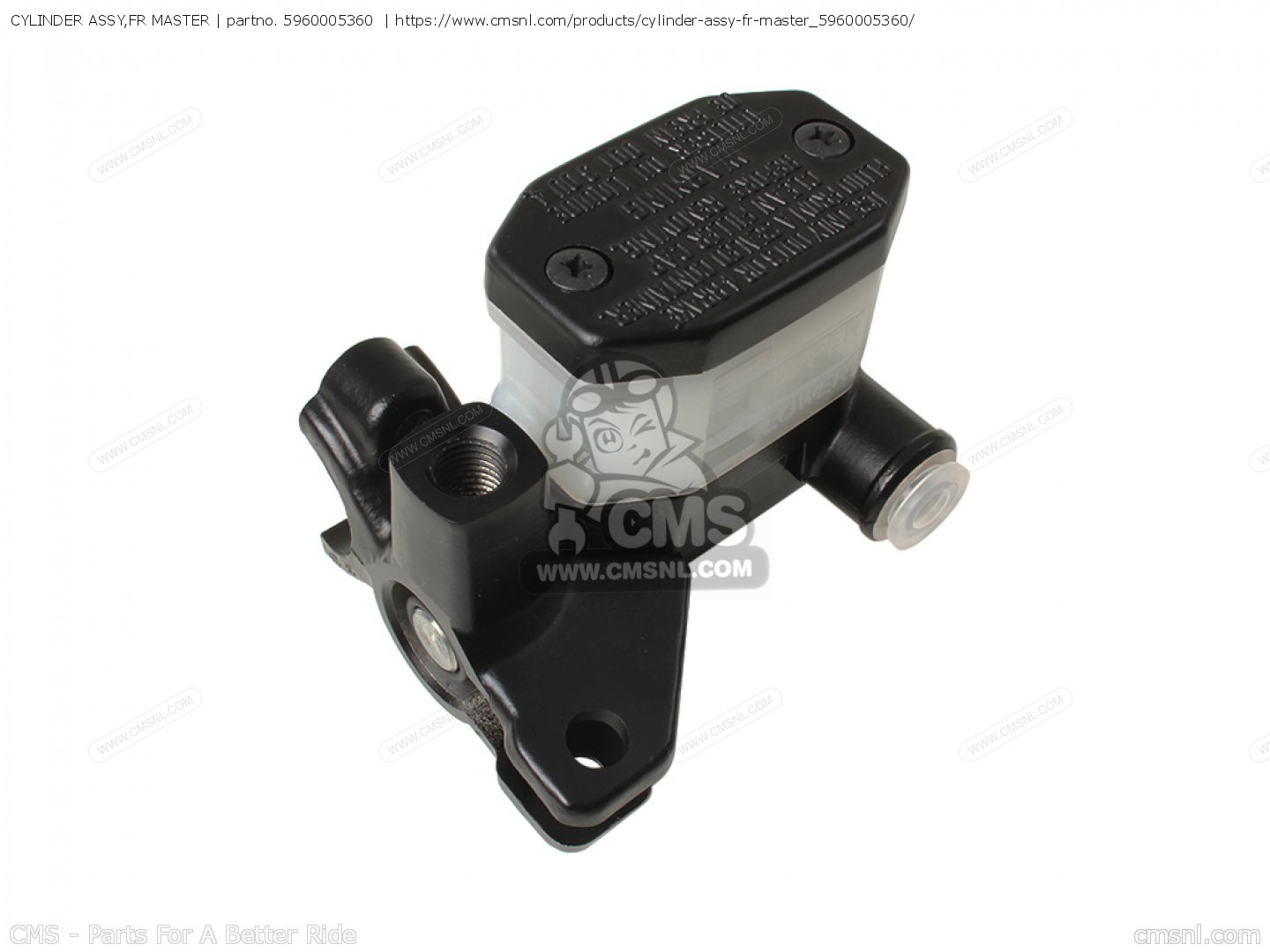 5960005360: CYLINDER ASSY,FR MASTER Suzuki - buy the 59600-05360 at CMSNL