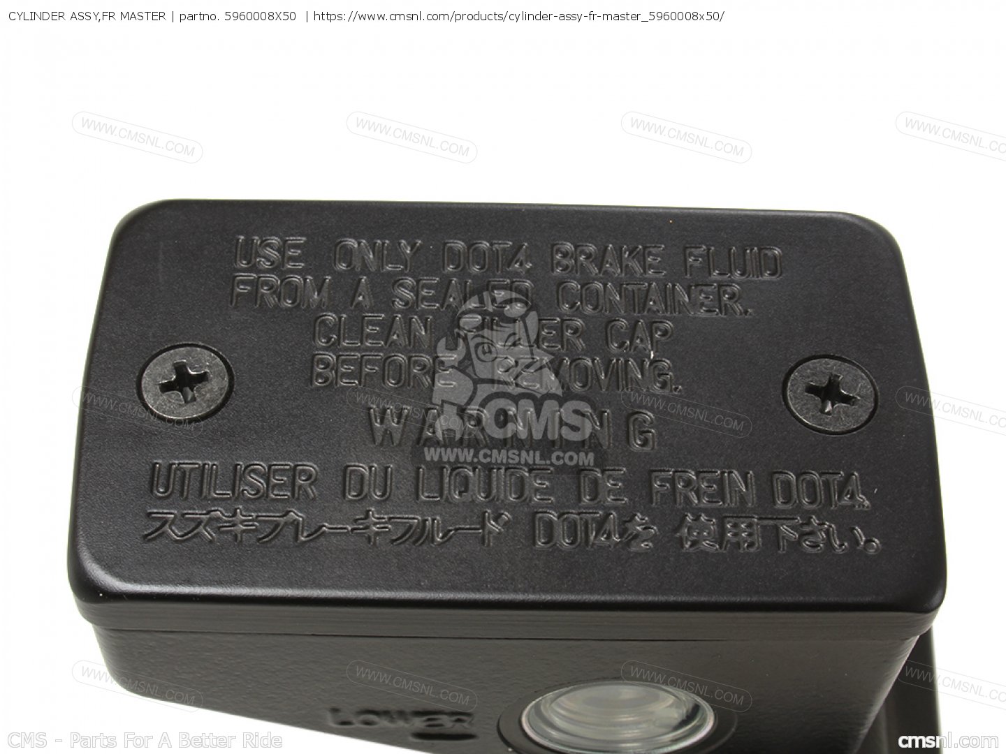 5960008X50: CYLINDER ASSY,FR MASTER Suzuki - buy the 59600-08X50 at CMSNL