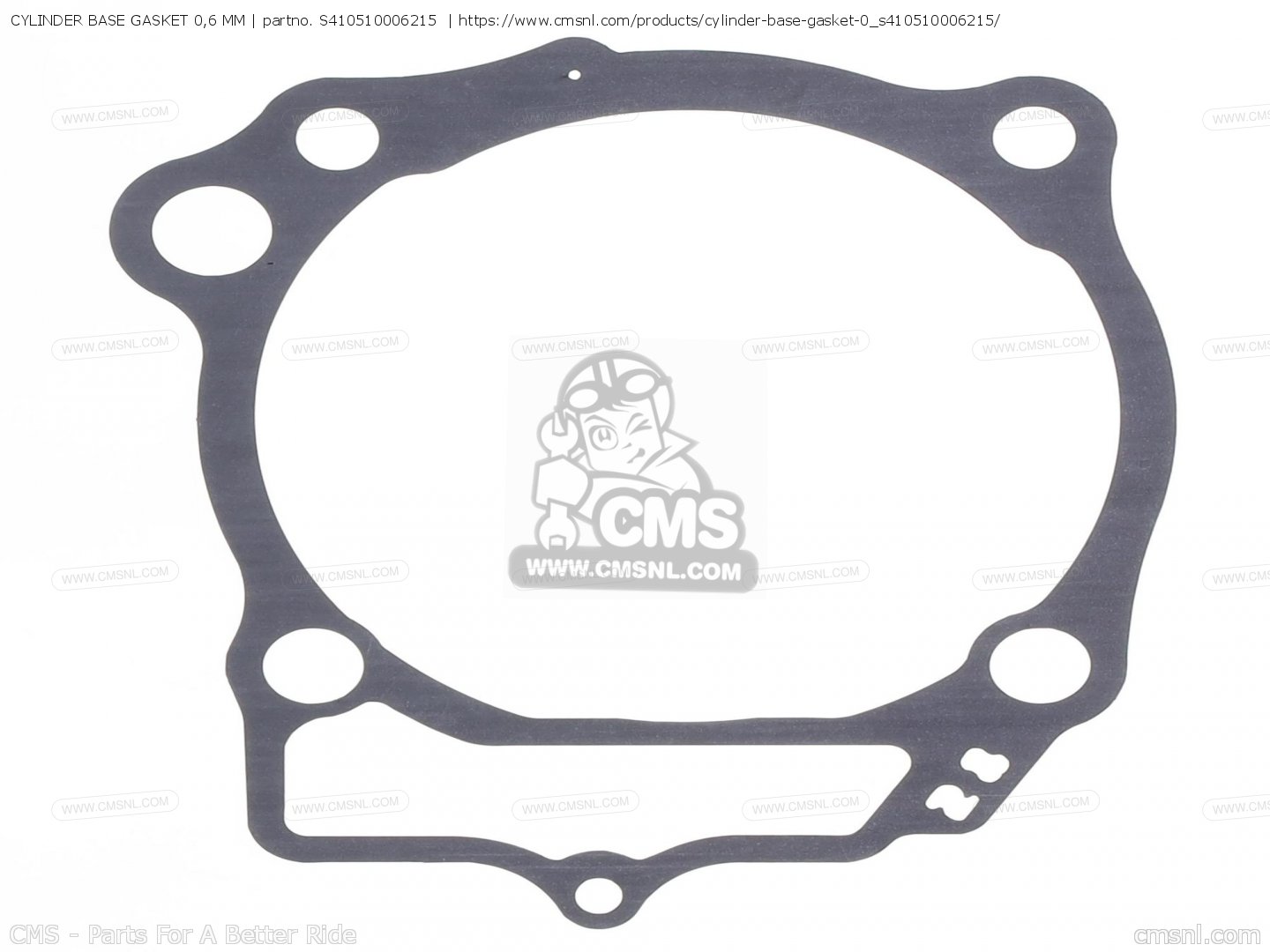 S410510006215: CYLINDER BASE GASKET 0,6 MM Athena - buy the ...