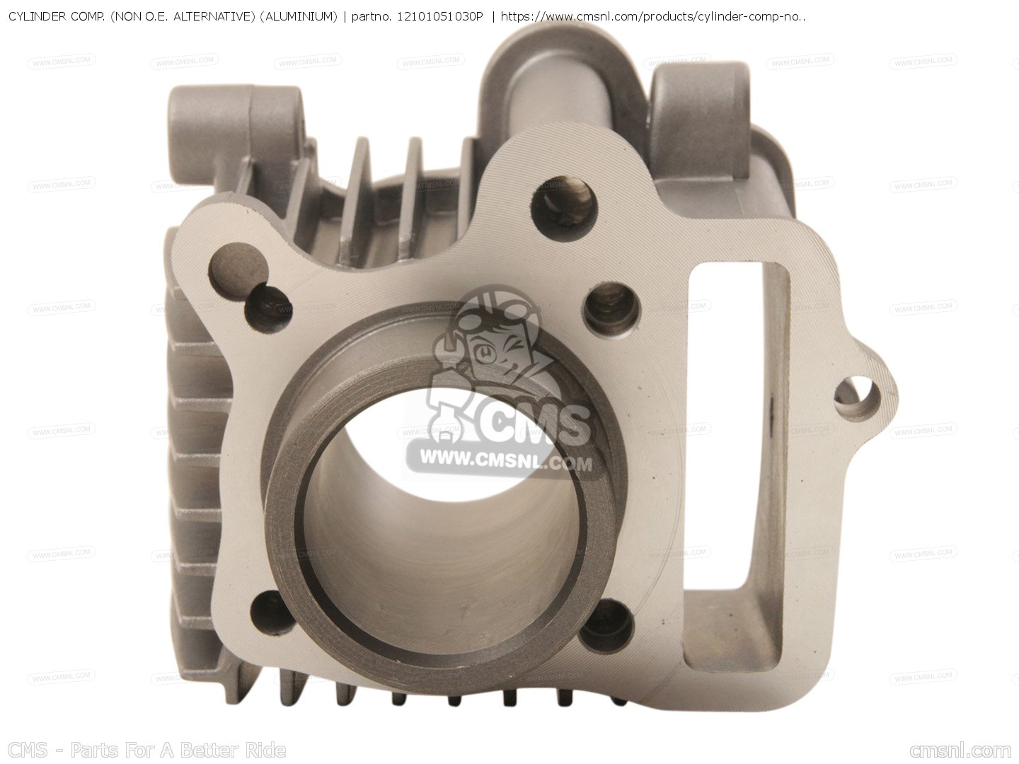 12101051030P: CYLINDER COMP. (ALUMINIUM) (NON O.E. ALTERNATIVE) Honda ...