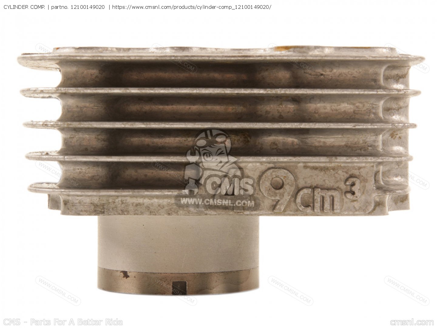 12100149020: CYLINDER COMP. Honda - buy the 12100-149-020 at CMSNL