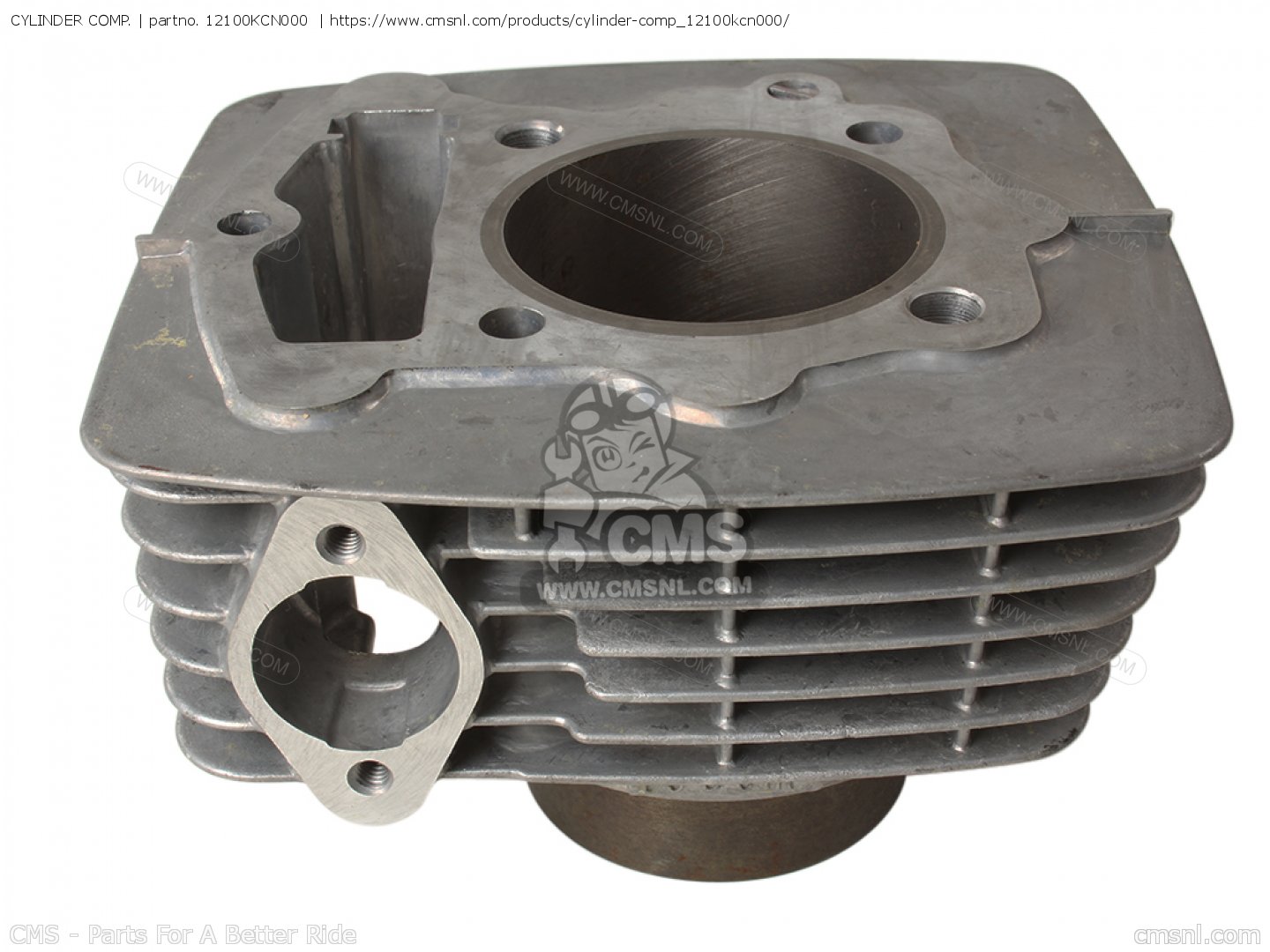 12100KCN000: CYLINDER COMP. Honda - buy the 12100-KCN-000 at CMSNL