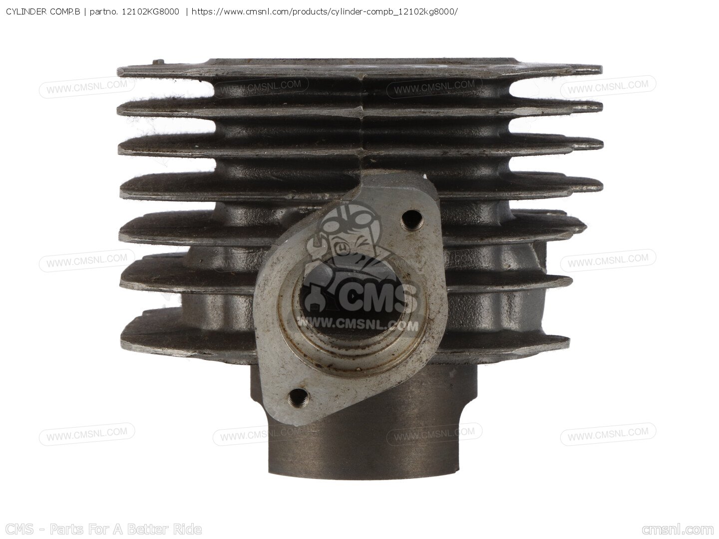 12102KG8000: CYLINDER COMP.B Honda - buy the 12102-KG8-000 at CMSNL