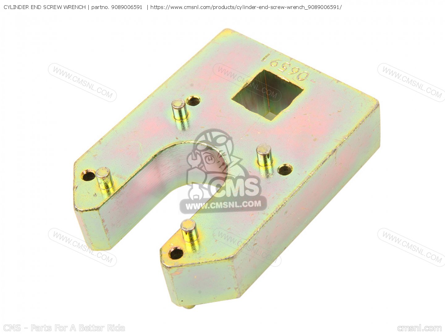 9089006591: CYLINDER END SCREW WRENCH Yamaha - buy the 90890-06591-00 ...