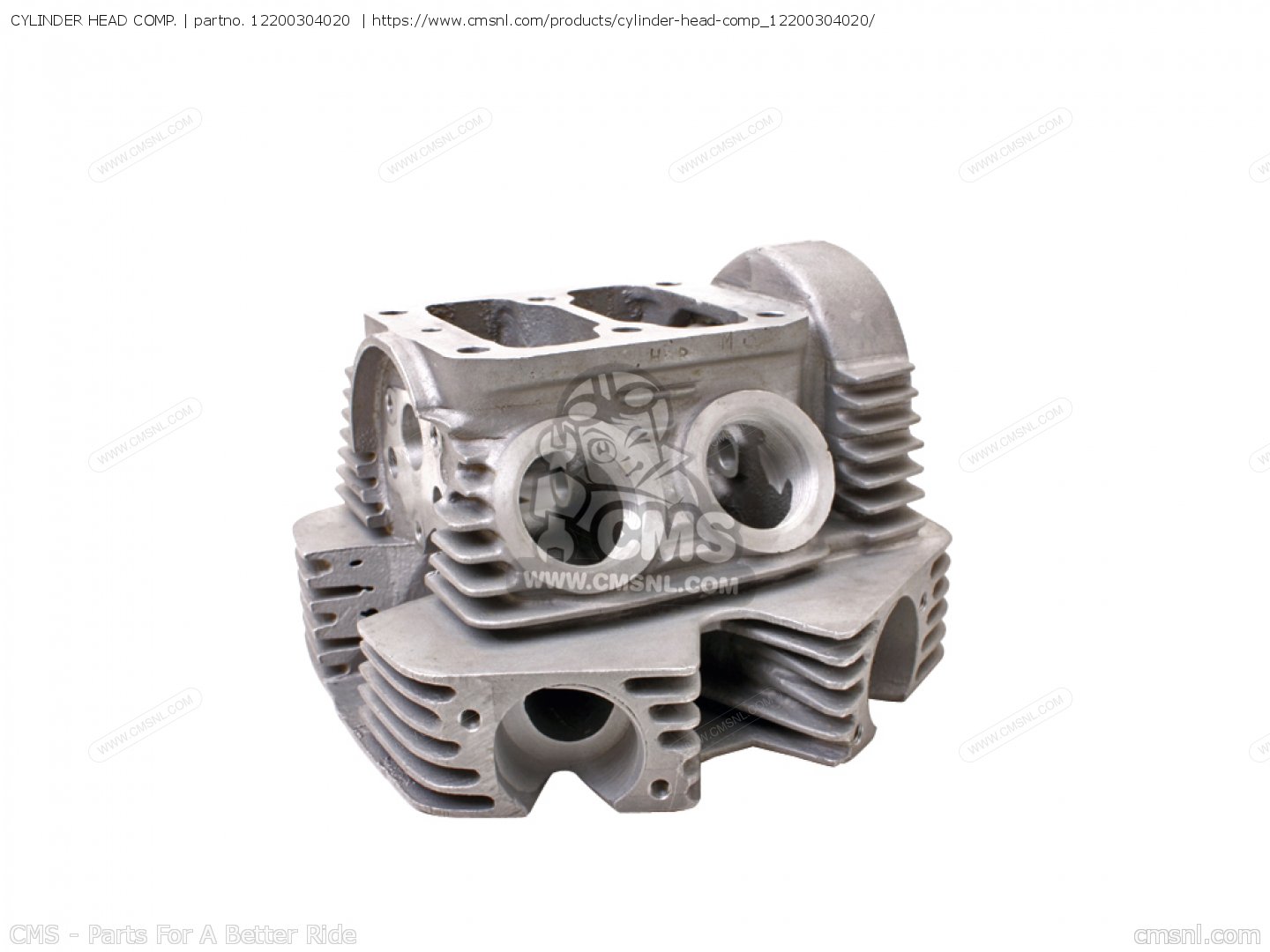 12200304020: CYLINDER HEAD COMP. Honda - buy the 12200-304-020 at CMSNL