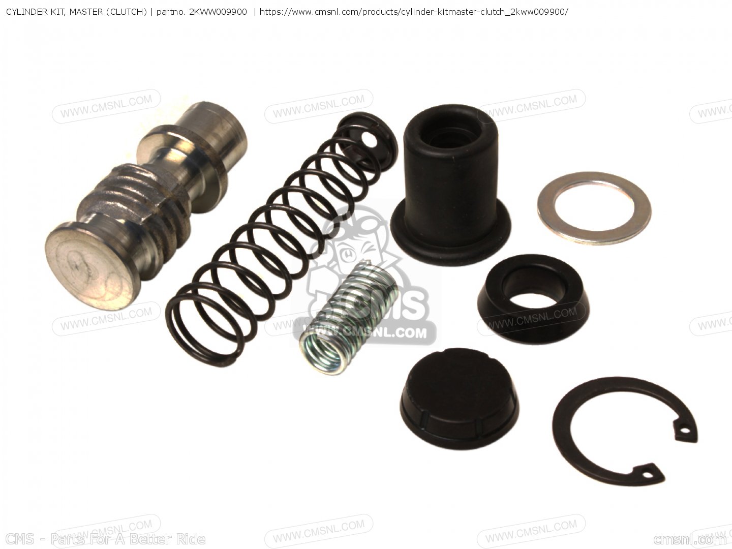 2KWW009900: CYLINDER KIT, MASTER (CLUTCH) Yamaha - buy the 2KW-W0099-00 ...