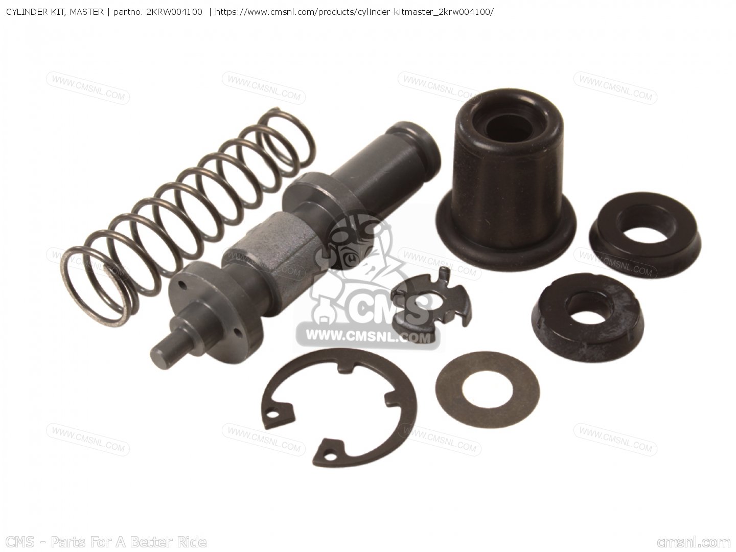 2KRW004100: CYLINDER KIT, MASTER Yamaha - buy the 2KR-W0041-00-00 at CMSNL