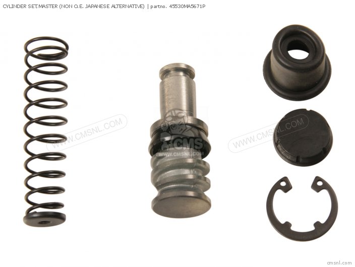45530MA5671P: Cylinder Set,master Honda - buy the 45530-MA5-671P at CMSNL