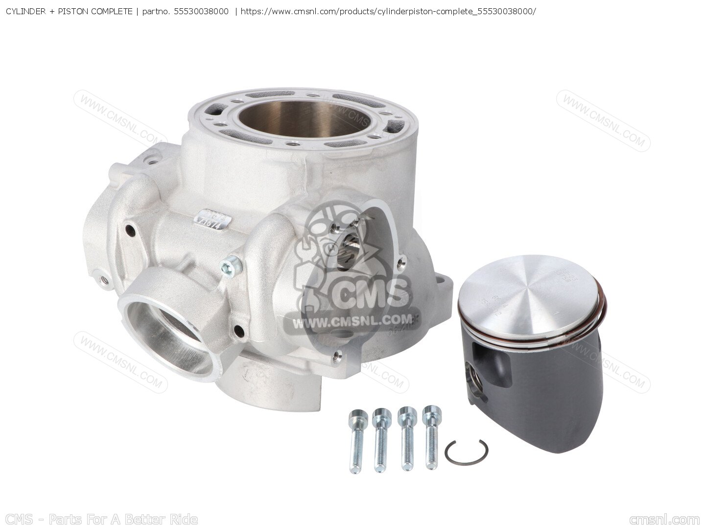 55530038000: Cylinder + Piston Complete Ktm - buy the 55530038000 at CMSNL