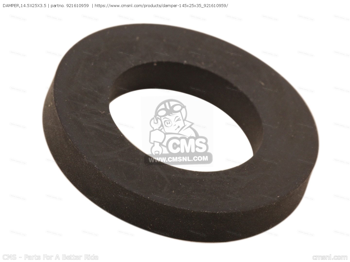 921610959: Damper,14.5x25x3.5 Kawasaki - buy the 92161-0959 at CMSNL