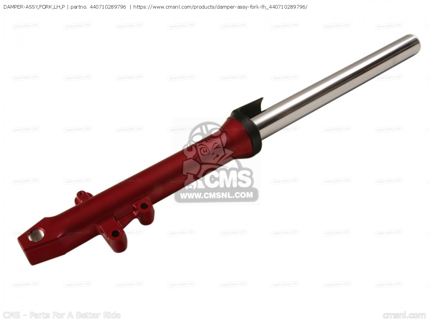 440710289796: Damper-assy,fork,lh,p Kawasaki - buy the 44071-0289-796 ...
