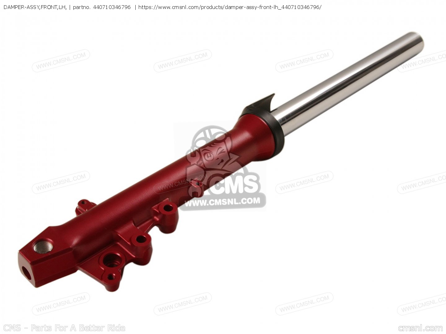 440710346796: Damper-assy,fork,lh,p Kawasaki - buy the 44071-0346-796 ...