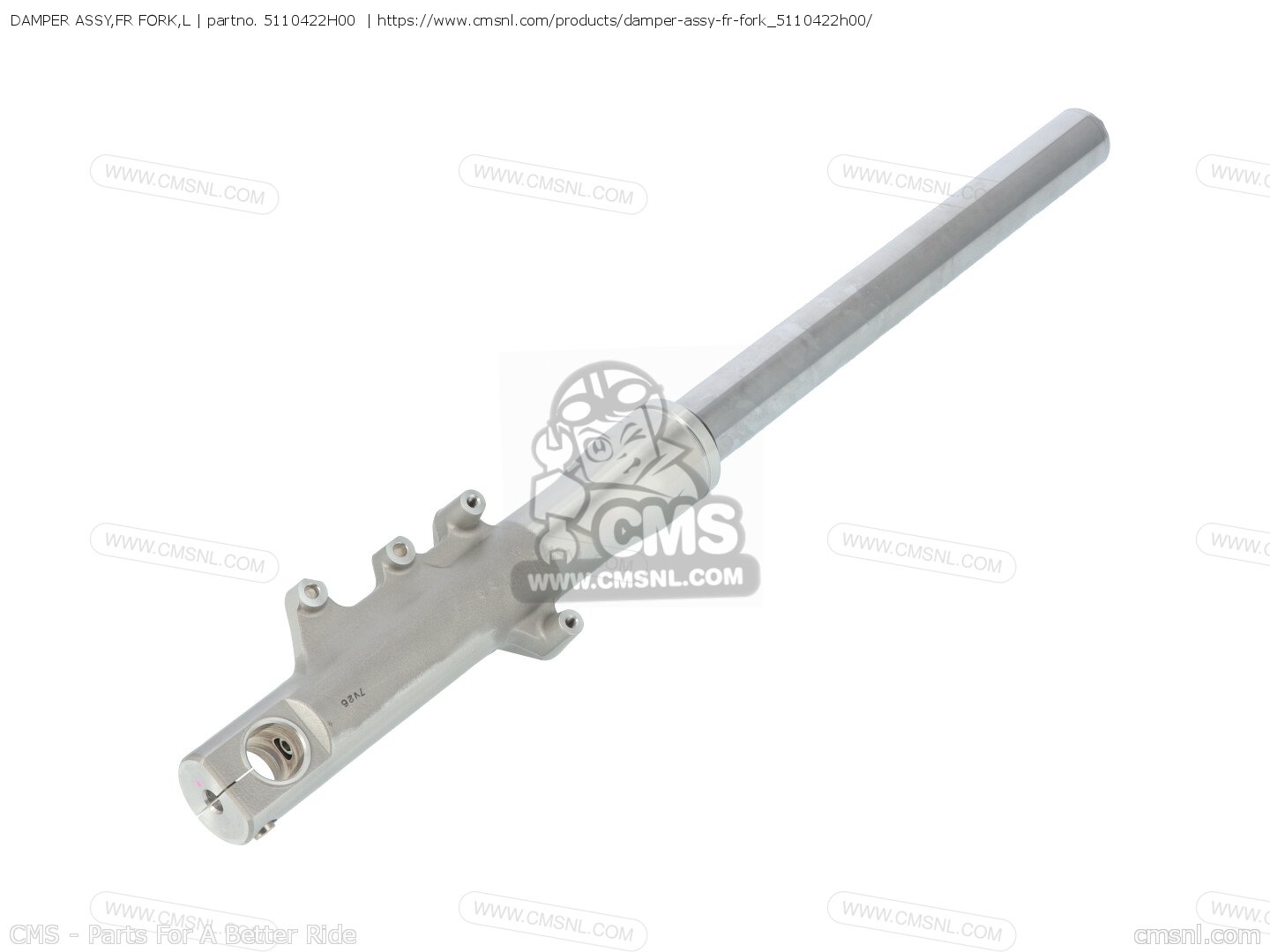 5110422H00: DAMPER ASSY,FR FORK,L Suzuki - buy the 51104-22H00 at CMSNL
