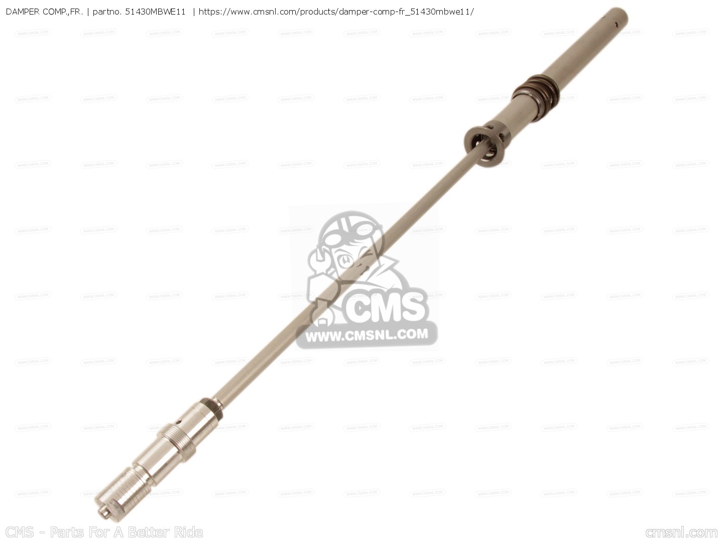 DAMPER COMP.,FR. for CBR600F HURRICANE 2001 (1) EUROPEAN DIRECT SALES - order at CMSNL