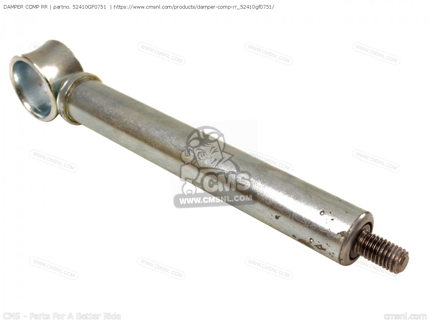 52410GF0751: DAMPER COMP RR Honda - buy the 52410-GF0-751 at CMSNL