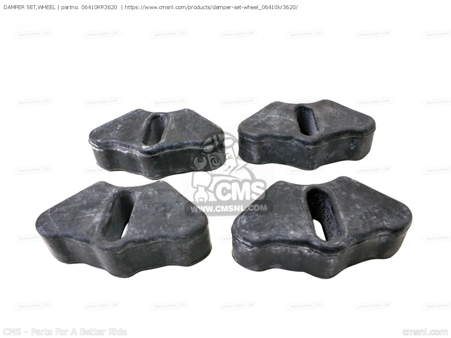 DAMPER SET,WHEEL for CA125 REBEL 1998 (W) GERMANY / KPH SL - order at CMSNL