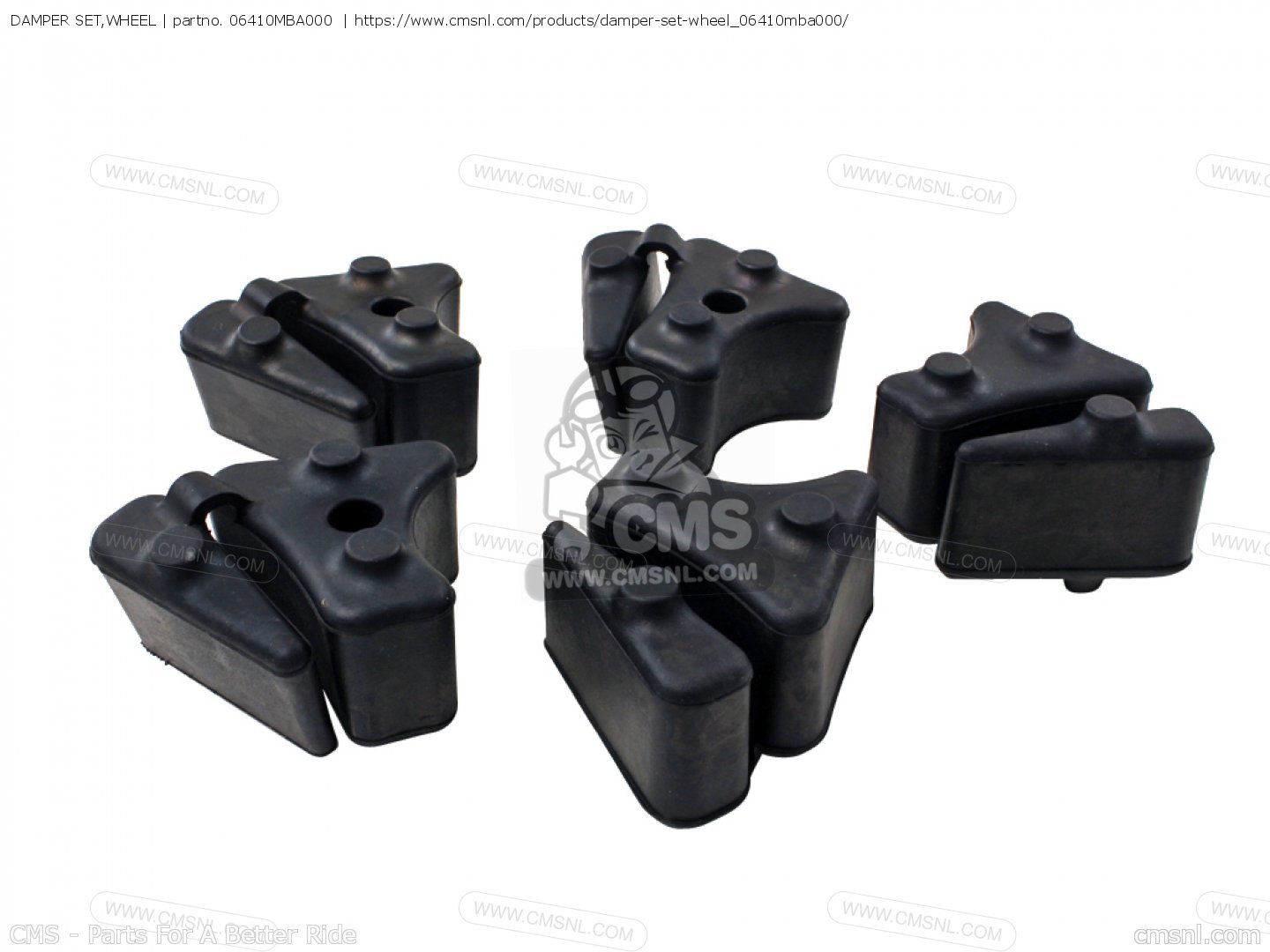 06410MBA000: DAMPER SET,WHEEL Honda - buy the 06410-MBA-000 at CMSNL