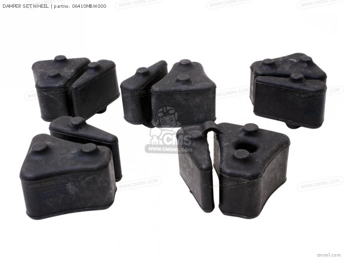 06410MBW000: DAMPER SET,WHEEL Honda - buy the 06410-MBW-000 at CMSNL