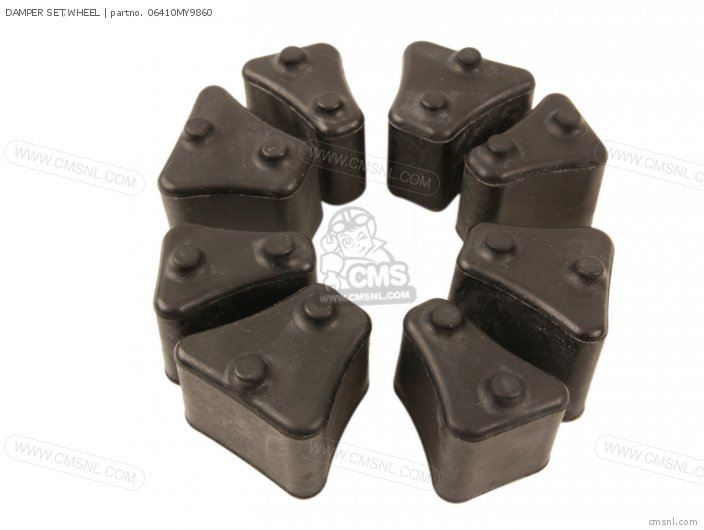 06410MY9860: DAMPER SET,WHEEL Honda - buy the 06410-MY9-860 at CMSNL