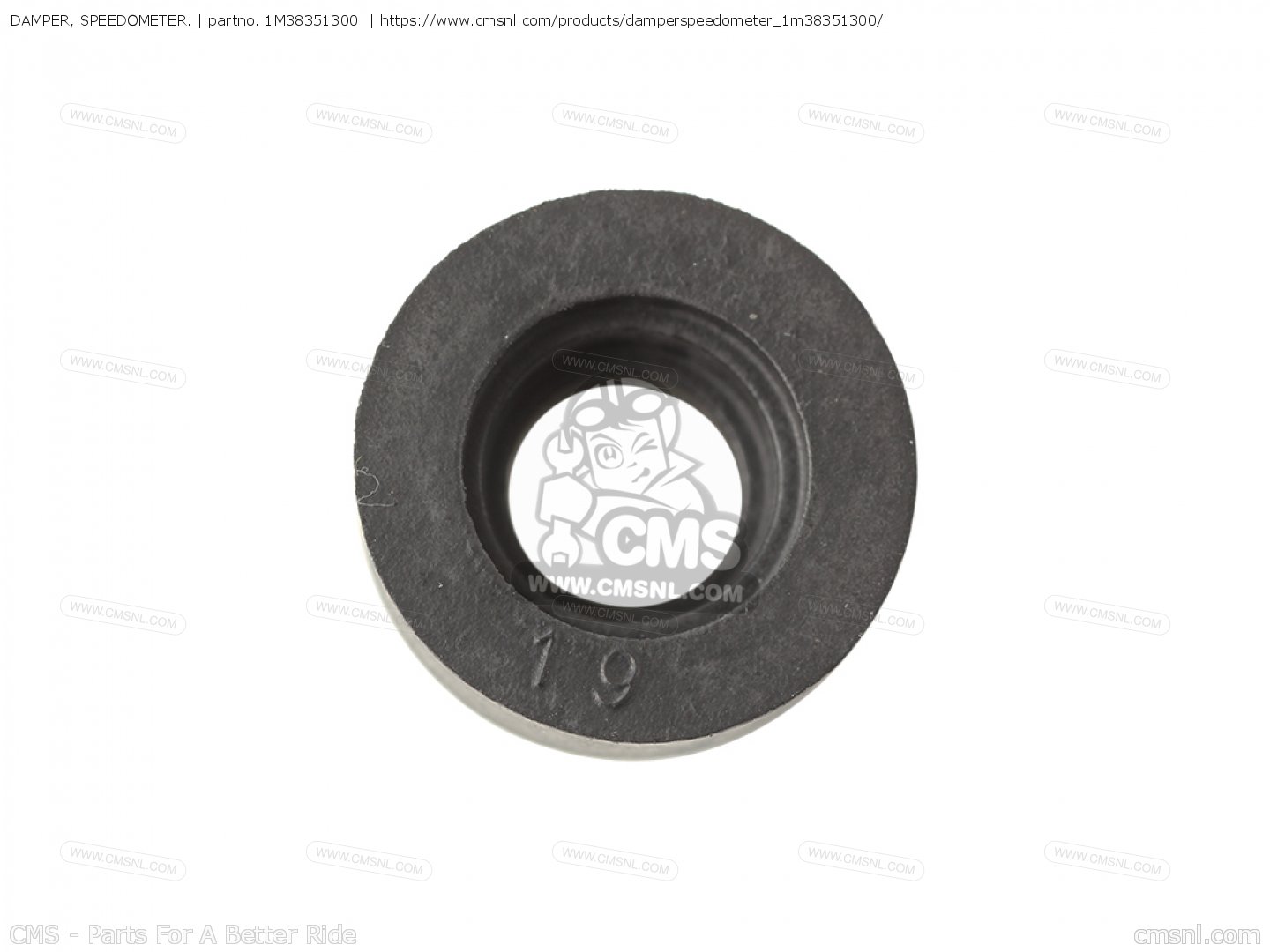 DAMPER, SPEEDOMETER. for Yamaha - order at CMSNL