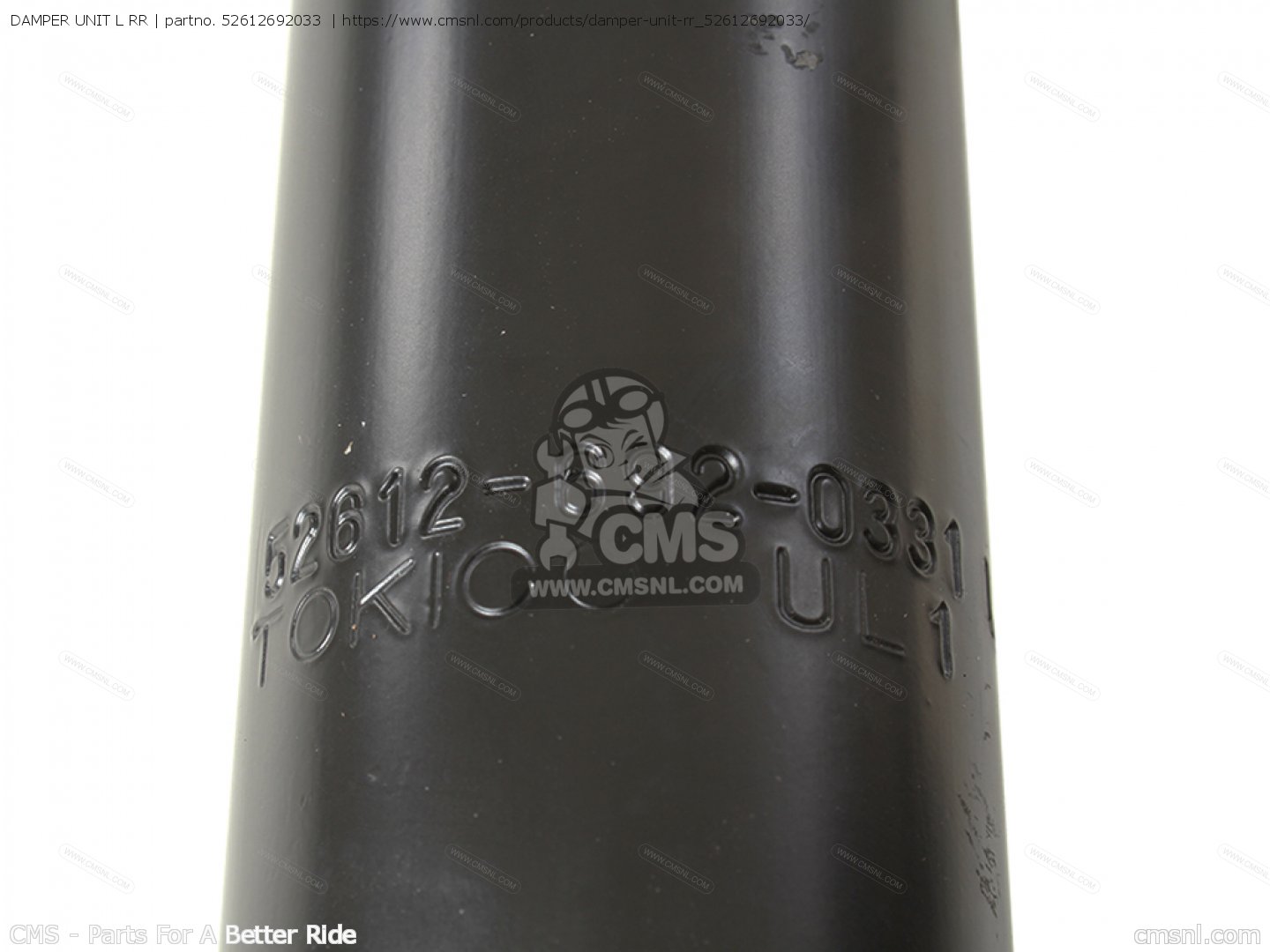 52612692033: Damper Unit L Rr Honda - buy the 52612-692-033 at CMSNL