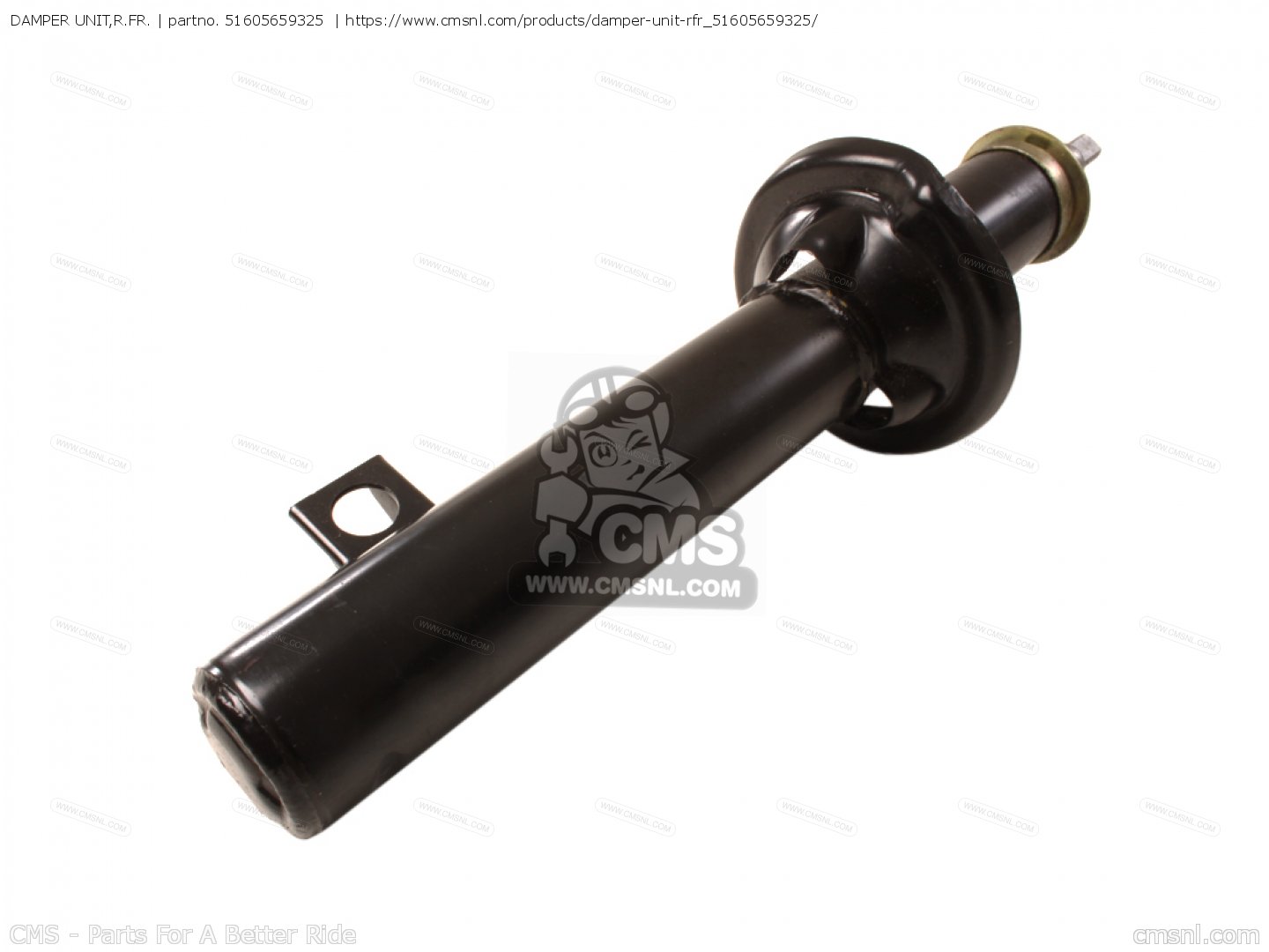 51605659325: DAMPER UNIT,R.FR. Honda - buy the 51605-659-325 at CMSNL