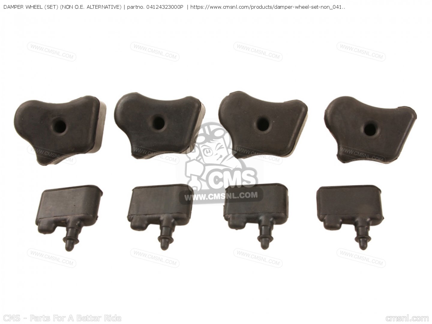 DAMPER WHEEL (SET) (NON O.E. ALTERNATIVE) for Honda - order at CMSNL