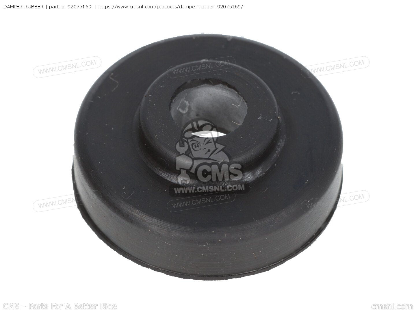 92075169: DAMPER Kawasaki - buy the 92075-169 at CMSNL