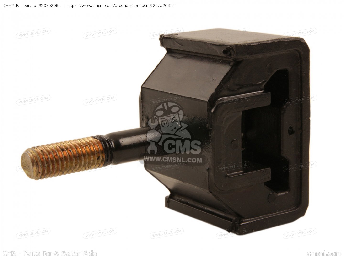 920752081: Damper Kawasaki - buy the 92075-2081 at CMSNL
