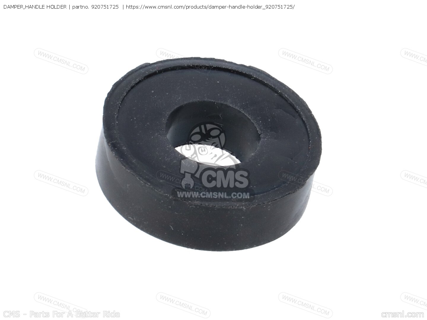 920751725: DAMPER,HANDLE HOLDER Kawasaki - buy the 920751725 at CMSNL