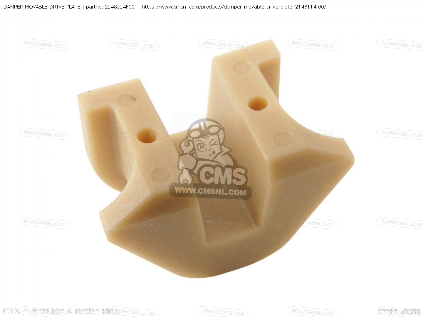 2148114F00: DAMPER,MOVABLE DRIVE PLATE Suzuki - buy the 21481-14F00 at ...