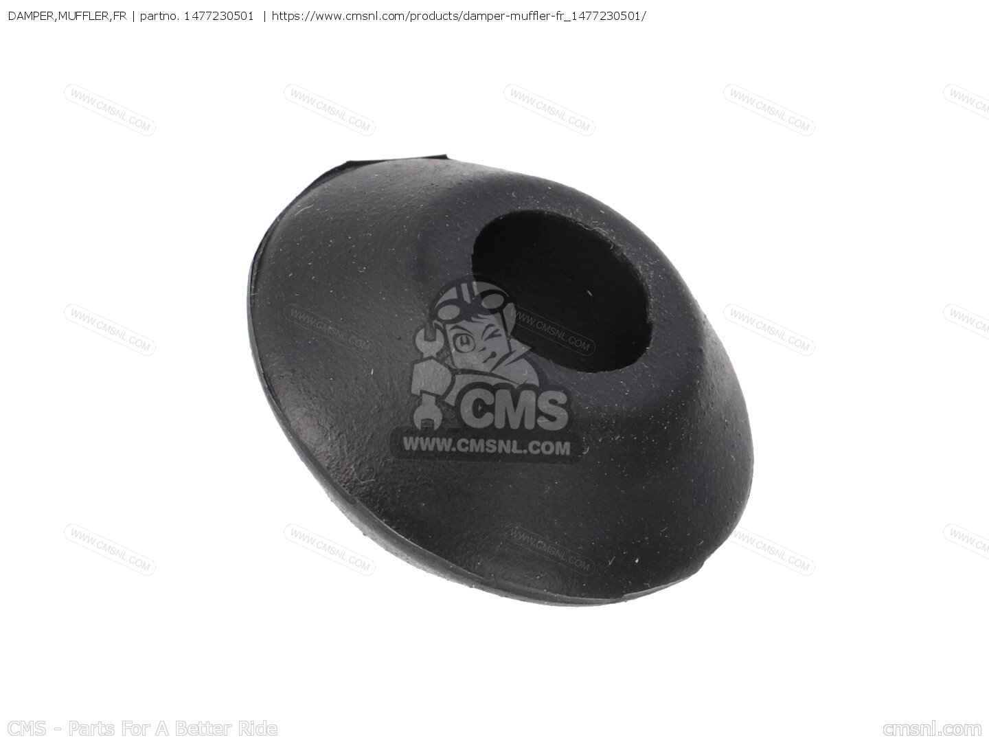 1477230501: DAMPER,MUFFLER,FR Suzuki - buy the 14772-30501 at CMSNL