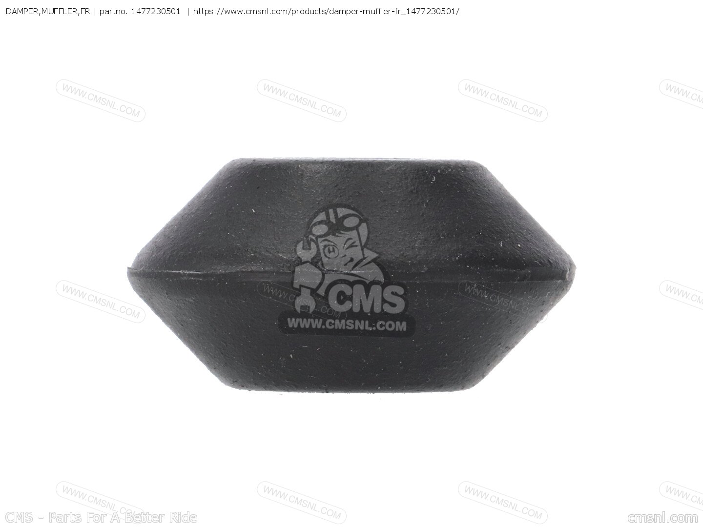 1477230501: DAMPER,MUFFLER,FR Suzuki - buy the 14772-30501 at CMSNL