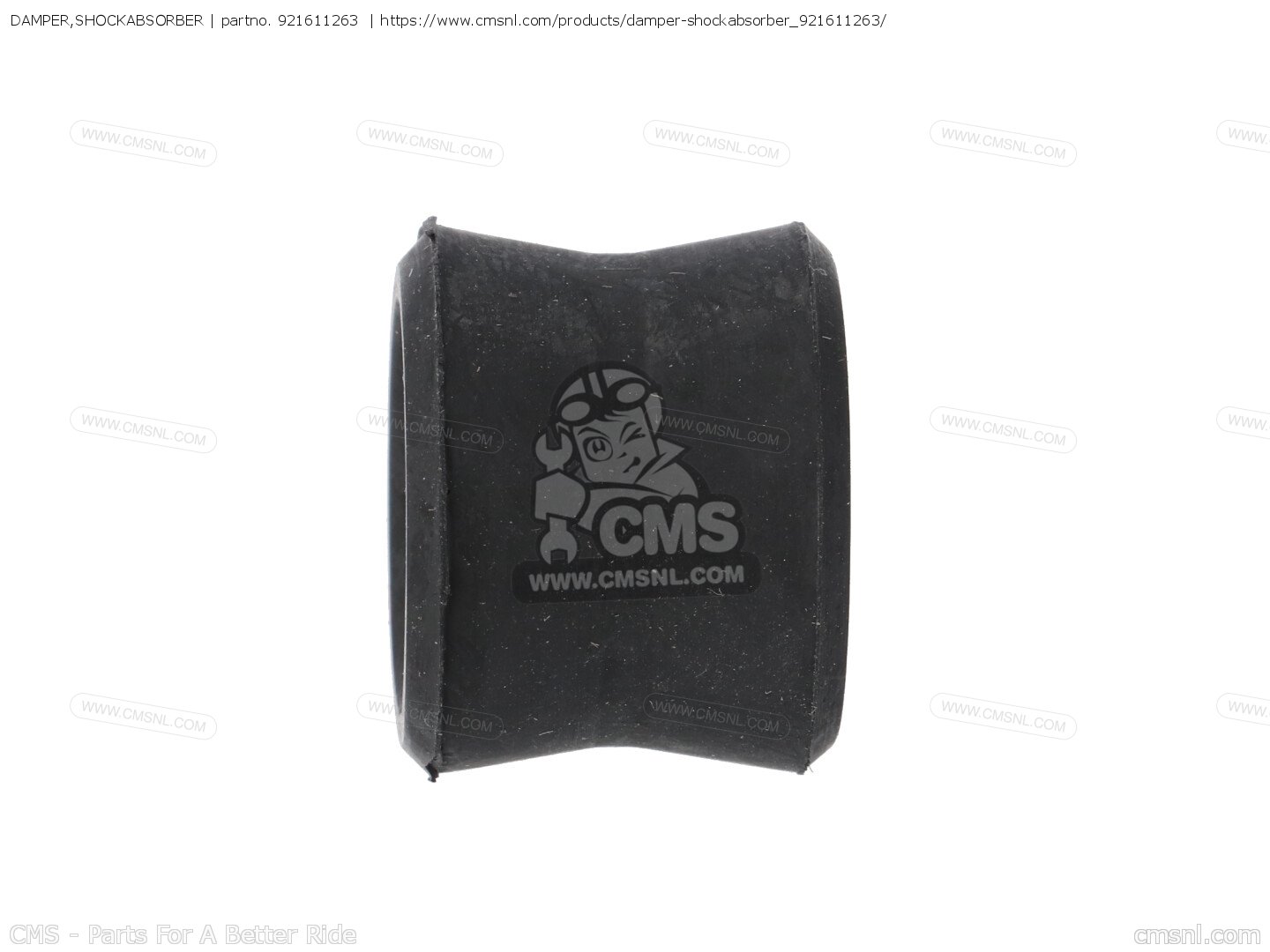 921611263: Damper,shockabsorber Kawasaki - buy the 92161-1263 at CMSNL