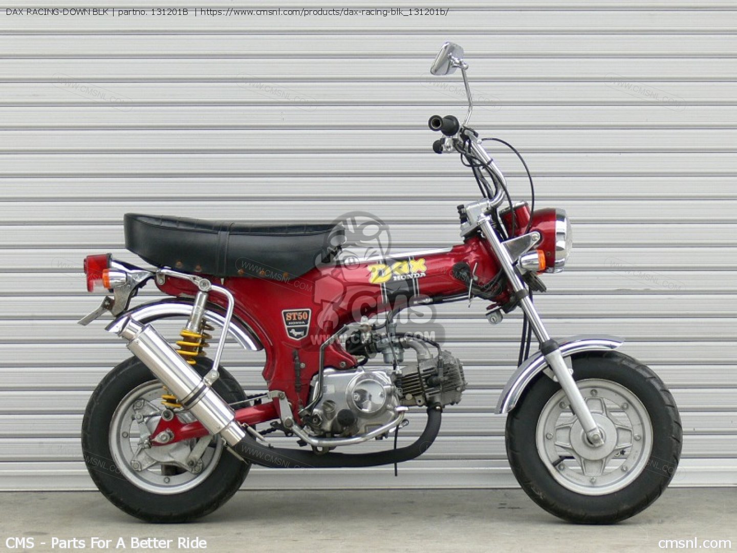 131201B: DAX RACING-DOWN BLK Over Racing - buy the 13-12-01B at CMSNL